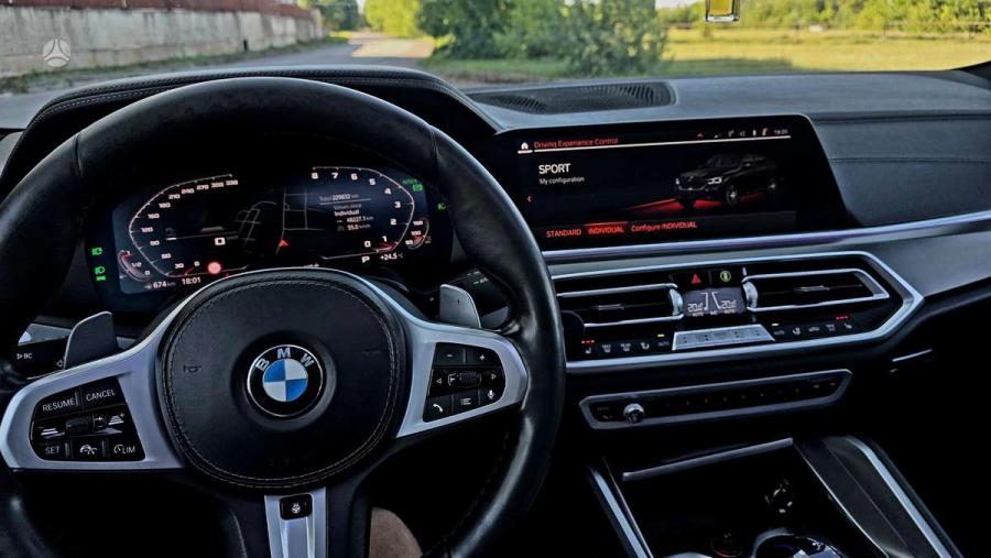 Melns BMW X6 2020 Šauļi, ar dzinēja tilpumu 2.99 L un nobraukumu 230 tūkst. km par 55000 €, foto 54 vietnē AUTOMOTO.COM.LV