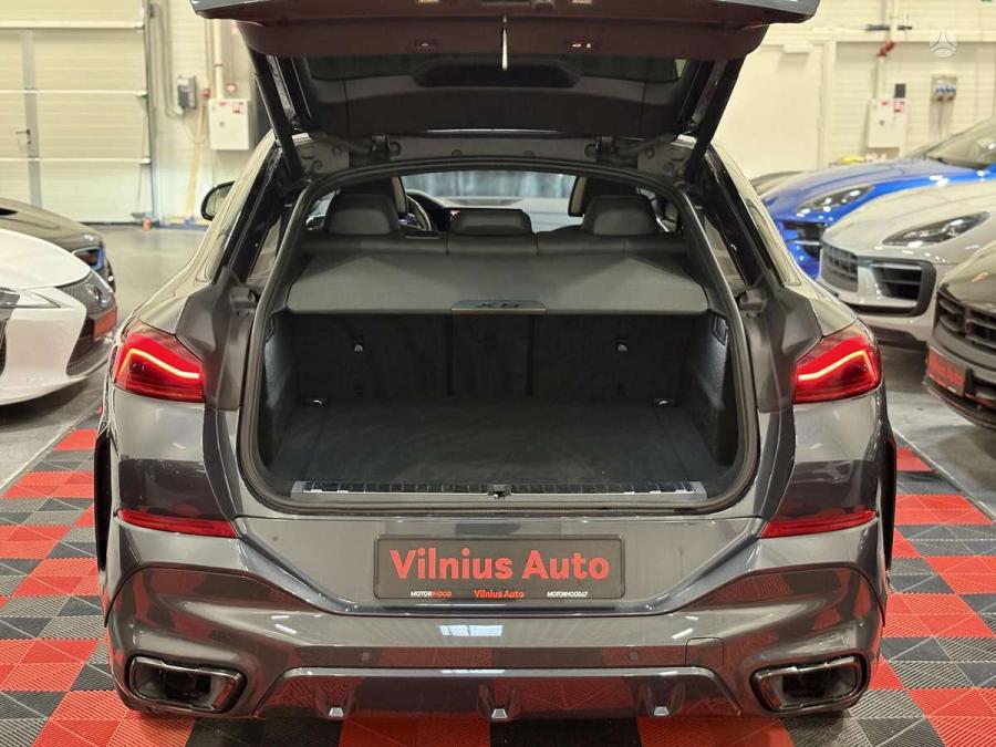 Melns BMW X6 2020 Viļņa, ar dzinēja tilpumu 3.00 L un nobraukumu 145 tūkst. km par 53500 €, foto 37 vietnē AUTOMOTO.COM.LV