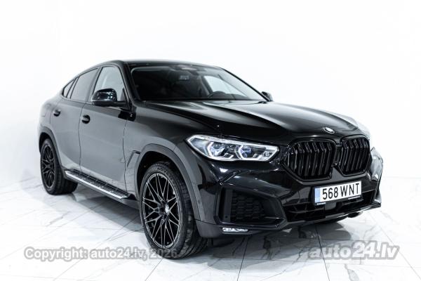 Black BMW X6 2020 in Tallinn, with an engine capacity of 3.00 L and mileage of 122 thousand km for 58000 €, photo 1 on AUTOMOTO.COM.LV