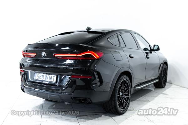 Black BMW X6 2020 in Tallinn, with an engine capacity of 3.00 L and mileage of 122 thousand km for 58000 €, photo 10 on AUTOMOTO.COM.LV