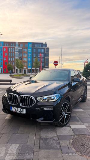 Black BMW X6 2020 in Tallinn, with an engine capacity of 3.00 L and mileage of 88 thousand km for 58900 €, photo  on AUTOMOTO.COM.LV