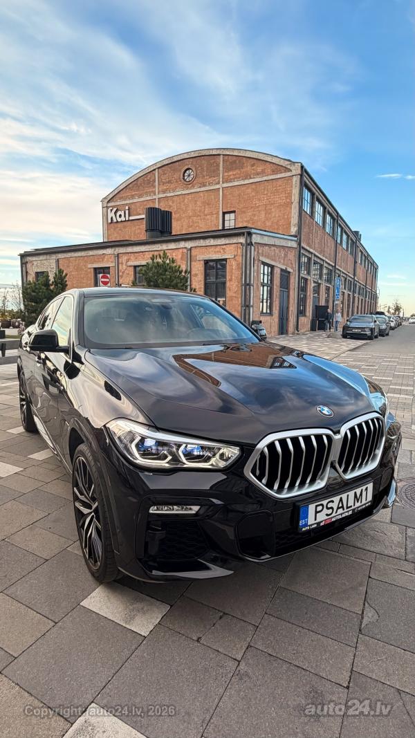 BMW X6 2020 Tallina vietnē Melns BMW X6 2020 Tallina, ar dzinēja tilpumu 3.00 L un nobraukumu 88 tūkst. km par 58900 €, foto 3 vietnē AUTOMOTO.COM.LV