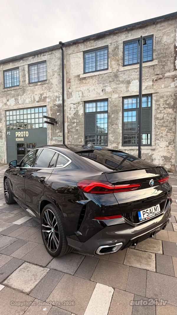 BMW X6 2020 Tallina vietnē Melns BMW X6 2020 Tallina, ar dzinēja tilpumu 3.00 L un nobraukumu 88 tūkst. km par 58900 €, foto 5 vietnē AUTOMOTO.COM.LV