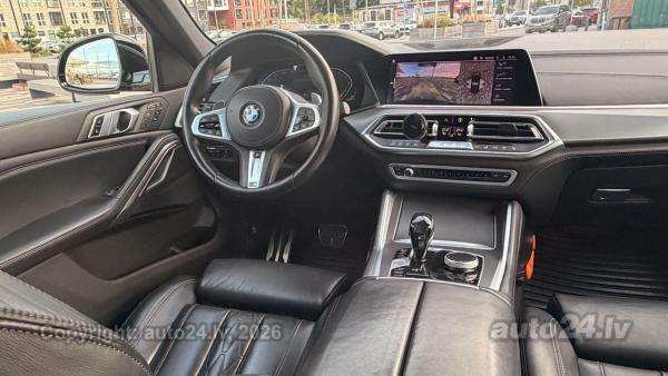 BMW X6 2020 Tallina vietnē Melns BMW X6 2020 Tallina, ar dzinēja tilpumu 3.00 L un nobraukumu 88 tūkst. km par 58900 €, foto 7 vietnē AUTOMOTO.COM.LV