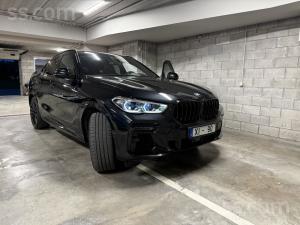 Черный БМВ Х6 2020 в Рига, объемом двигателя 3.00 л и пробегом 96 тыс. км за 64000 €, фото  на AUTOMOTO.COM.LV