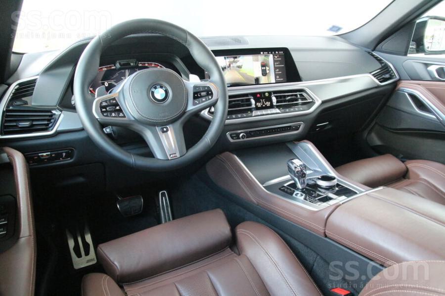 Melns BMW X6 2021 Rīga, ar dzinēja tilpumu 3.00 L un nobraukumu 94 tūkst. km par 57500 €, foto 6 vietnē AUTOMOTO.COM.LV