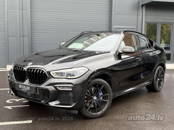 Melns BMW X6 2021 Tallina, ar dzinēja tilpumu 3.00 L un nobraukumu 145 tūkst. km par 52995 €, foto 2 vietnē AUTOMOTO.COM.LV