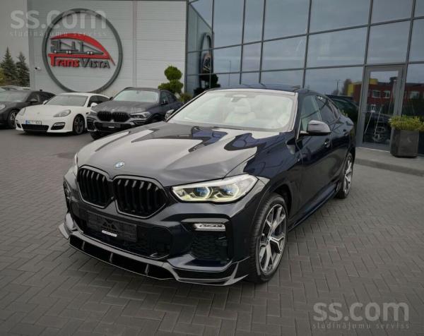 Melns BMW X6 2021 Telšiai, ar dzinēja tilpumu 3.00 L un nobraukumu 177 tūkst. km par 56399 €, foto 3 vietnē AUTOMOTO.COM.LV