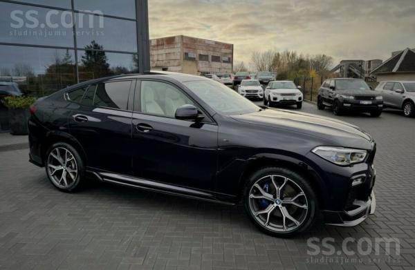 Melns BMW X6 2021 Telšiai, ar dzinēja tilpumu 3.00 L un nobraukumu 177 tūkst. km par 56399 €, foto 7 vietnē AUTOMOTO.COM.LV