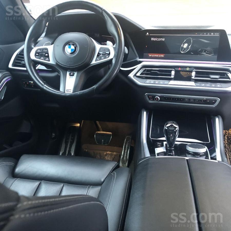Black BMW X6 2021 in Cesis, with an engine capacity of 3.00 L and mileage of 115 thousand km for 59800 €, photo 11 on AUTOMOTO.COM.LV