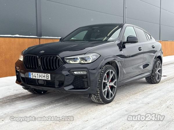 Melns BMW X6 2021 Tallina, ar dzinēja tilpumu 3.00 L un nobraukumu 104 tūkst. km par 58900 €, foto 1 vietnē AUTOMOTO.COM.LV