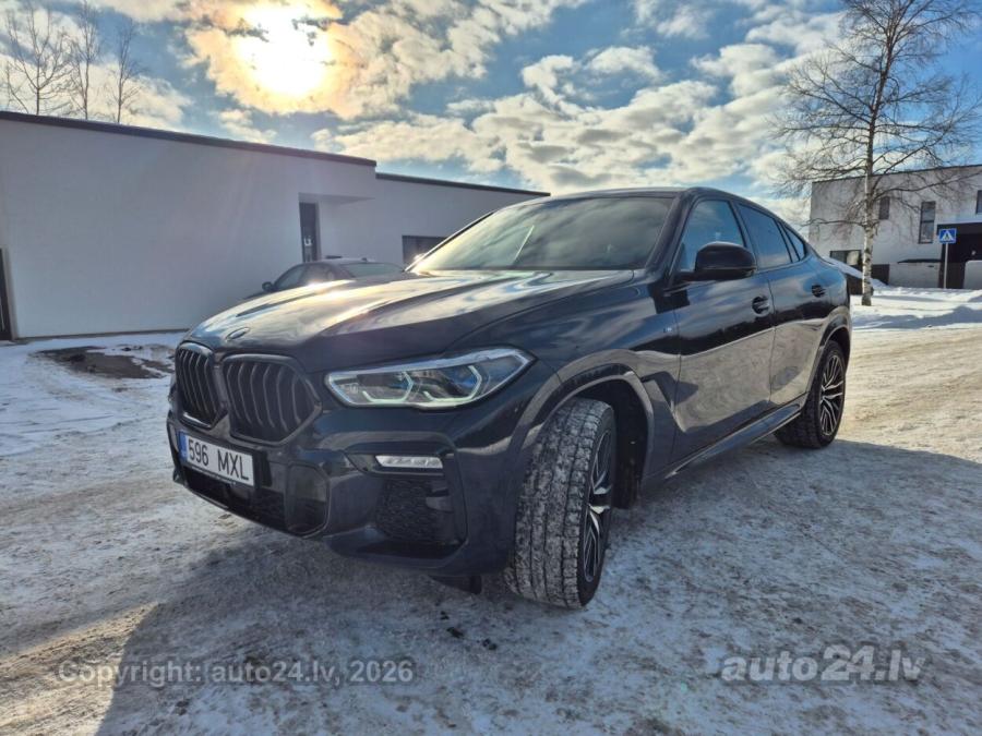 Melns BMW X6 2021 Tallina, ar dzinēja tilpumu 3.00 L un nobraukumu 86 tūkst. km par 59900 €, foto 4 vietnē AUTOMOTO.COM.LV