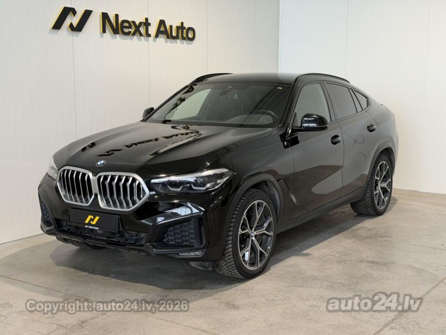 Melns BMW X6 2021 Tartu, ar dzinēja tilpumu 3.00 L un nobraukumu 129 tūkst. km par 58000 €, foto 1 vietnē AUTOMOTO.COM.LV
