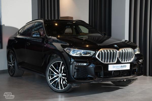 Melns BMW X6 2021 Kauņa, ar dzinēja tilpumu 3.00 L un nobraukumu 95 tūkst. km par 59771 €, foto 4 vietnē AUTOMOTO.COM.LV