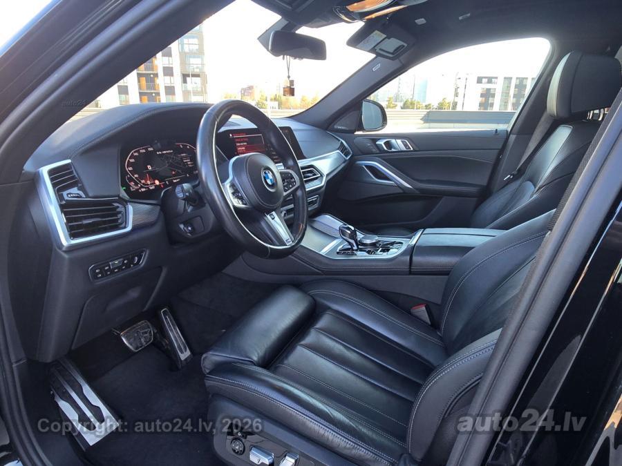 Black BMW X6 2021 in Tallinn, with an engine capacity of 3.00 L and mileage of 164 thousand km for 54890 €, photo 12 on AUTOMOTO.COM.LV
