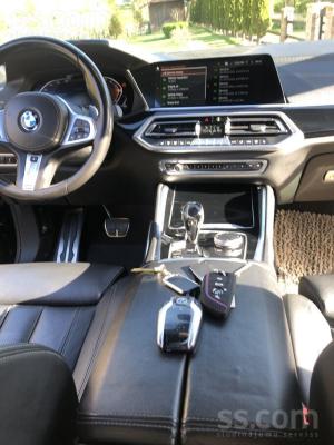 Black BMW X6 2021 in Cesis, with an engine capacity of 3.00 L and mileage of 122 thousand km for 53750 €, photo 9 on AUTOMOTO.COM.LV