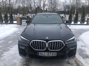 Черный БМВ Х6 2021 в Цесис, объемом двигателя 3.00 л и пробегом 115 тыс. км за 58700 €, фото 5 на AUTOMOTO.COM.LV
