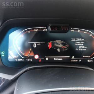 Черный БМВ Х6 2021 в Цесис, объемом двигателя 3.00 л и пробегом 115 тыс. км за 58700 €, фото 8 на AUTOMOTO.COM.LV