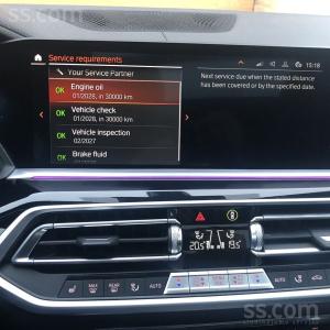 Черный БМВ Х6 2021 в Цесис, объемом двигателя 3.00 л и пробегом 115 тыс. км за 58700 €, фото 10 на AUTOMOTO.COM.LV