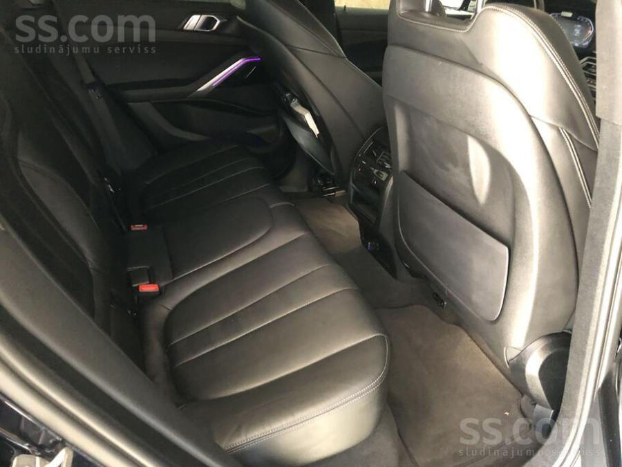 Черный БМВ Х6 2021 в Цесис, объемом двигателя 3.00 л и пробегом 122 тыс. км за 49600 €, фото 7 на AUTOMOTO.COM.LV