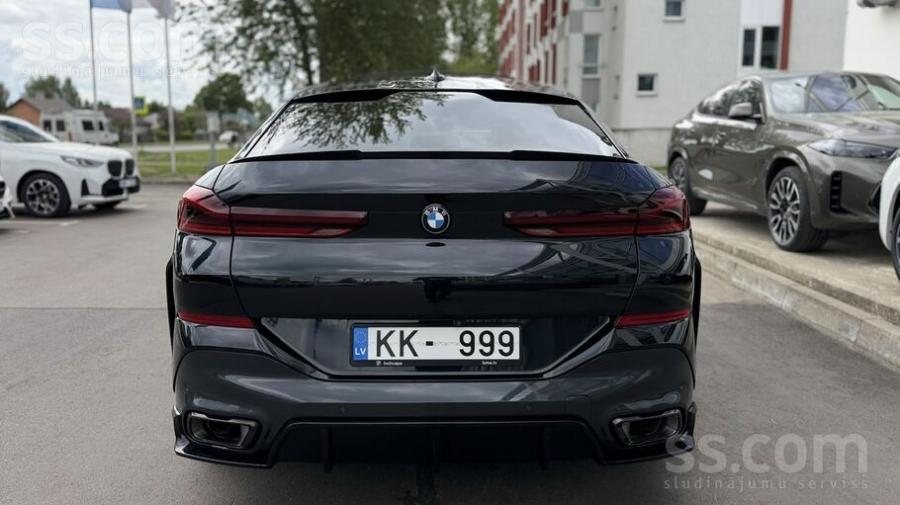 Melns BMW X6 2021 Rīga, ar dzinēja tilpumu 3.00 L un nobraukumu 123 tūkst. km par 54400 €, foto 6 vietnē AUTOMOTO.COM.LV