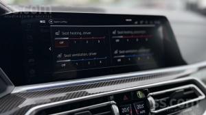 Melns BMW X6 2021 Rīga, ar dzinēja tilpumu 3.00 L un nobraukumu 123 tūkst. km par 54400 €, foto 14 vietnē AUTOMOTO.COM.LV