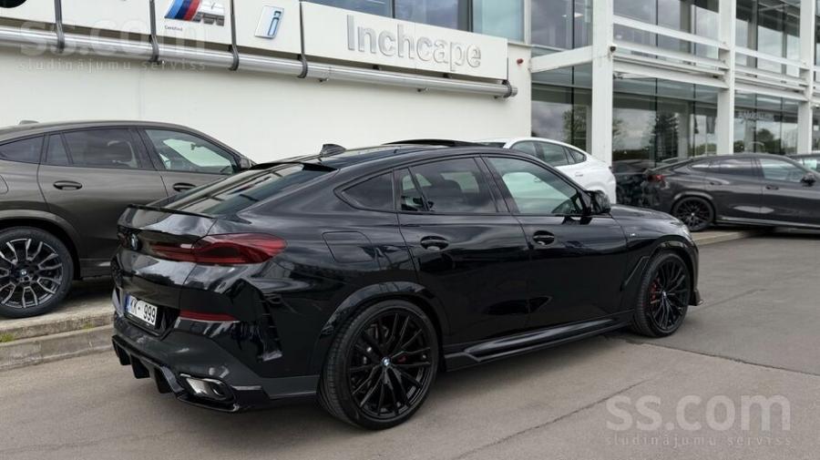 Melns BMW X6 2021 Rīga, ar dzinēja tilpumu 3.00 L un nobraukumu 123 tūkst. km par 54400 €, foto 22 vietnē AUTOMOTO.COM.LV
