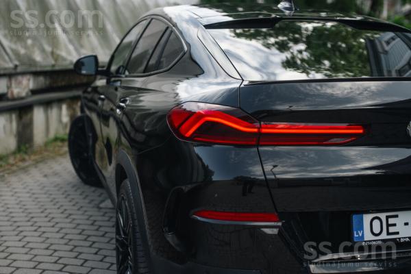 Melns BMW X6 2021 Rīga, ar dzinēja tilpumu 3.00 L un nobraukumu 73 tūkst. km par 54900 €, foto 4 vietnē AUTOMOTO.COM.LV