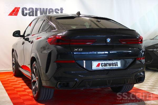 Black BMW X6 2021 in Riga, with an engine capacity of 3.00 L and mileage of 206 thousand km for 47500 €, photo 7 on AUTOMOTO.COM.LV