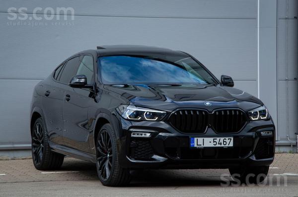Melns BMW X6 2021 Rīga, ar dzinēja tilpumu 3.00 L un nobraukumu 109 tūkst. km par 55000 €, foto 4 vietnē AUTOMOTO.COM.LV