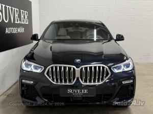 Melns BMW X6 2022 Tallina, ar dzinēja tilpumu 3.00 L un nobraukumu 60 tūkst. km par 63995 €, foto 2 vietnē AUTOMOTO.COM.LV