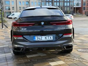 Black BMW X6 2022 in Tallinn, with an engine capacity of 3.00 L and mileage of 43 thousand km for 67490 €, photo 4 on AUTOMOTO.COM.LV