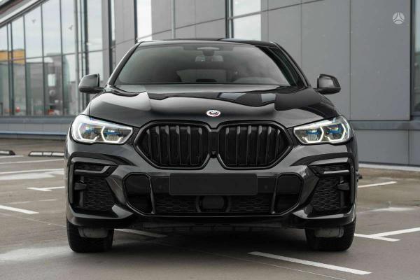 Melns BMW X6 2022 Viļņa, ar dzinēja tilpumu 2.99 L un nobraukumu 95 tūkst. km par 62500 €, foto 9 vietnē AUTOMOTO.COM.LV