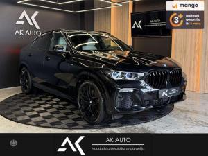 Melns BMW X6 2022 Kauņa, ar dzinēja tilpumu 2.99 L un nobraukumu 163 tūkst. km par 55990 €, foto  vietnē AUTOMOTO.COM.LV
