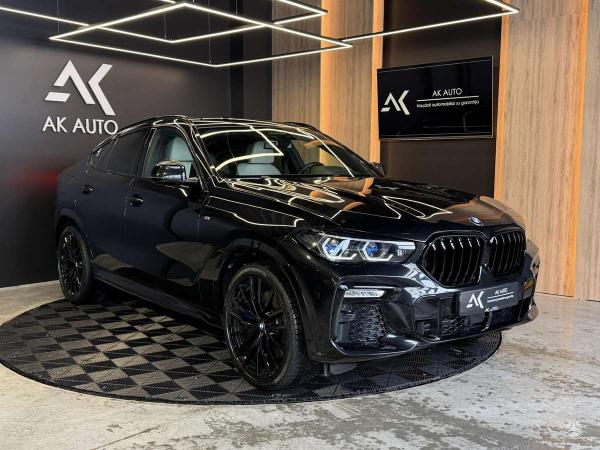 Melns BMW X6 2022 Kauņa, ar dzinēja tilpumu 2.99 L un nobraukumu 163 tūkst. km par 55990 €, foto 2 vietnē AUTOMOTO.COM.LV