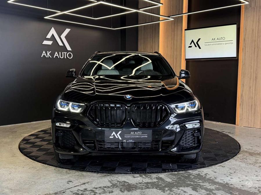 Melns BMW X6 2022 Kauņa, ar dzinēja tilpumu 2.99 L un nobraukumu 163 tūkst. km par 55990 €, foto 4 vietnē AUTOMOTO.COM.LV