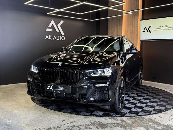 Melns BMW X6 2022 Kauņa, ar dzinēja tilpumu 2.99 L un nobraukumu 163 tūkst. km par 55990 €, foto 5 vietnē AUTOMOTO.COM.LV
