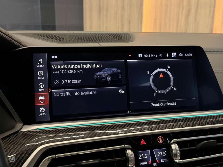 Melns BMW X6 2022 Kauņa, ar dzinēja tilpumu 2.99 L un nobraukumu 163 tūkst. km par 55990 €, foto 33 vietnē AUTOMOTO.COM.LV