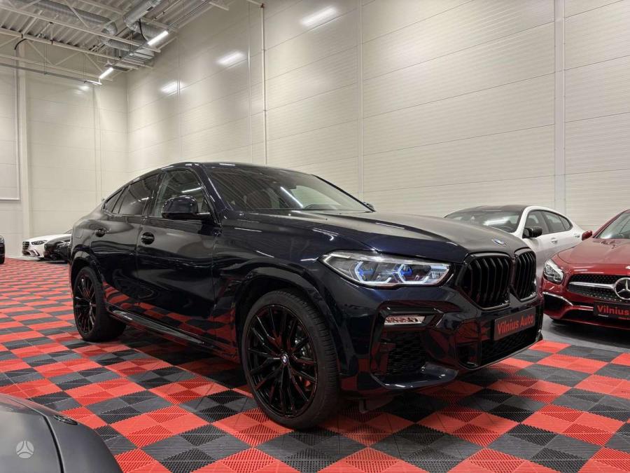 Melns BMW X6 2022 Viļņa, ar dzinēja tilpumu 3.00 L un nobraukumu 16 tūkst. km par 59000 €, foto 3 vietnē AUTOMOTO.COM.LV