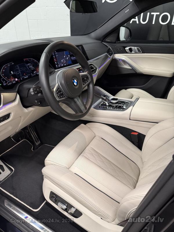 Melns BMW X6 2022 Tallina, ar dzinēja tilpumu 3.00 L un nobraukumu 60 tūkst. km par 62995 €, foto 11 vietnē AUTOMOTO.COM.LV