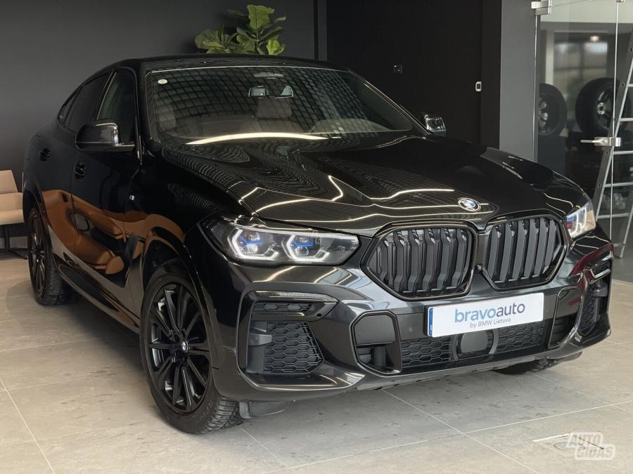 Melns BMW X6 2022 Klaipėda, ar dzinēja tilpumu 3.00 L un nobraukumu 89 tūkst. km par 58991 €, foto 4 vietnē AUTOMOTO.COM.LV