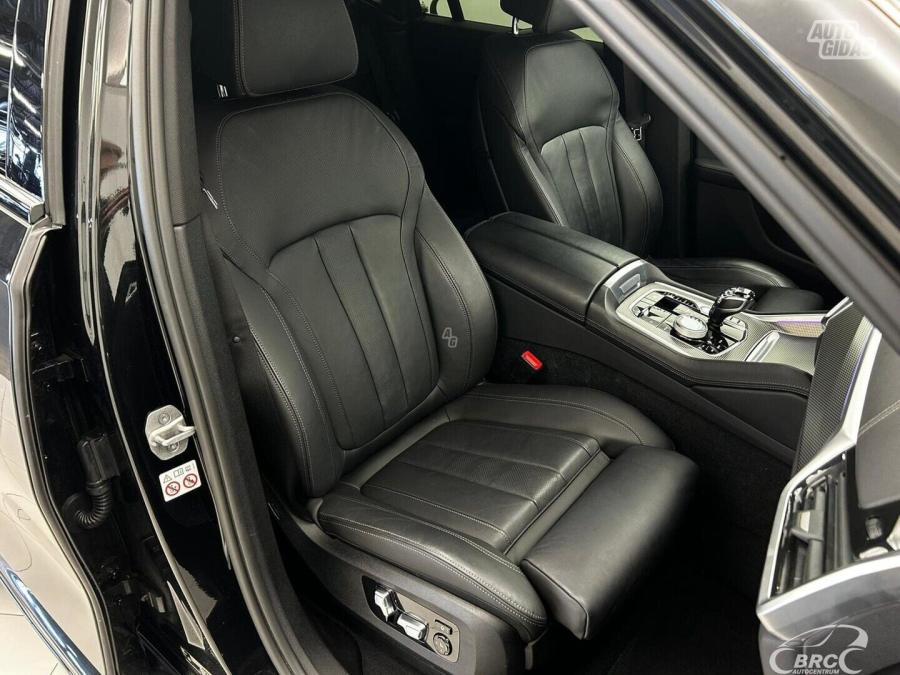 Melns BMW X6 2022 Avižieniai, ar dzinēja tilpumu 3.00 L un nobraukumu 46 tūkst. km par 59500 €, foto 7 vietnē AUTOMOTO.COM.LV