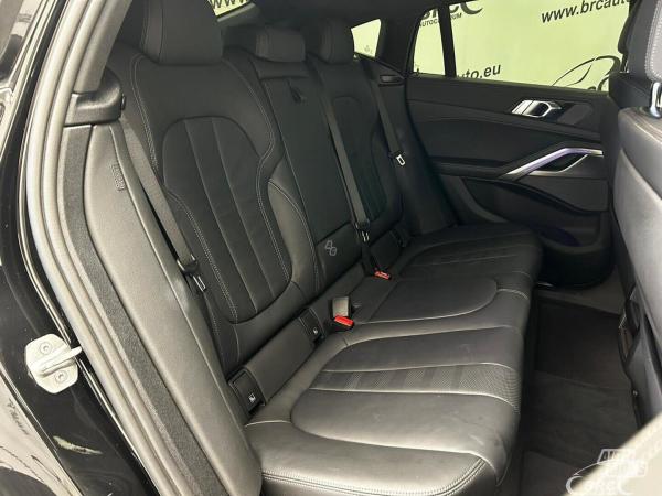 Melns BMW X6 2022 Avižieniai, ar dzinēja tilpumu 3.00 L un nobraukumu 46 tūkst. km par 59500 €, foto 9 vietnē AUTOMOTO.COM.LV