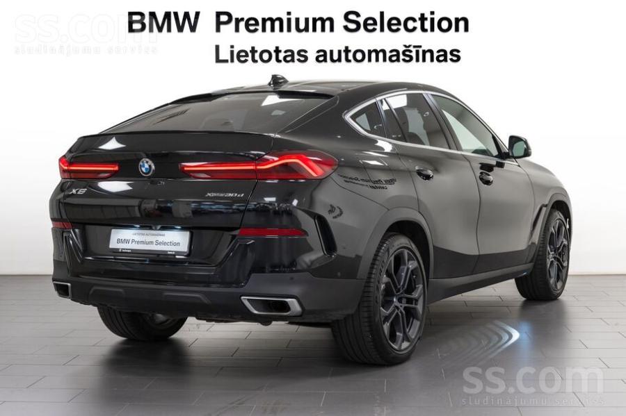 Melns BMW X6 2022 Rīga, ar dzinēja tilpumu 3.00 L un nobraukumu 54 tūkst. km par 49900 €, foto 3 vietnē AUTOMOTO.COM.LV