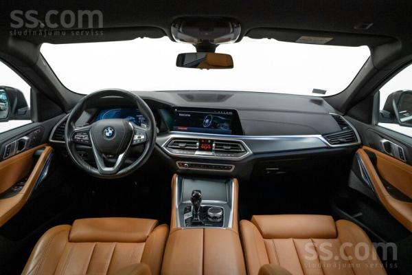 Melns BMW X6 2022 Rīga, ar dzinēja tilpumu 3.00 L un nobraukumu 54 tūkst. km par 49900 €, foto 4 vietnē AUTOMOTO.COM.LV
