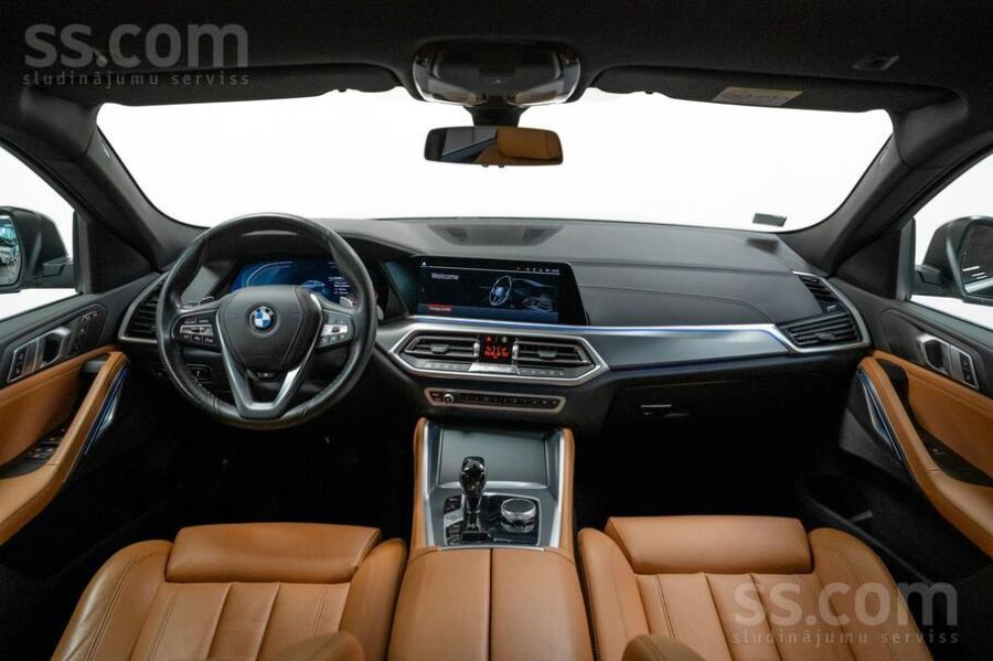 Melns BMW X6 2022 Rīga, ar dzinēja tilpumu 3.00 L un nobraukumu 54 tūkst. km par 49900 €, foto 5 vietnē AUTOMOTO.COM.LV