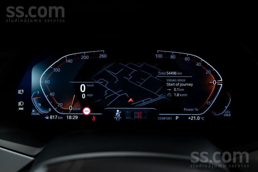 Melns BMW X6 2022 Rīga, ar dzinēja tilpumu 3.00 L un nobraukumu 54 tūkst. km par 49900 €, foto 6 vietnē AUTOMOTO.COM.LV