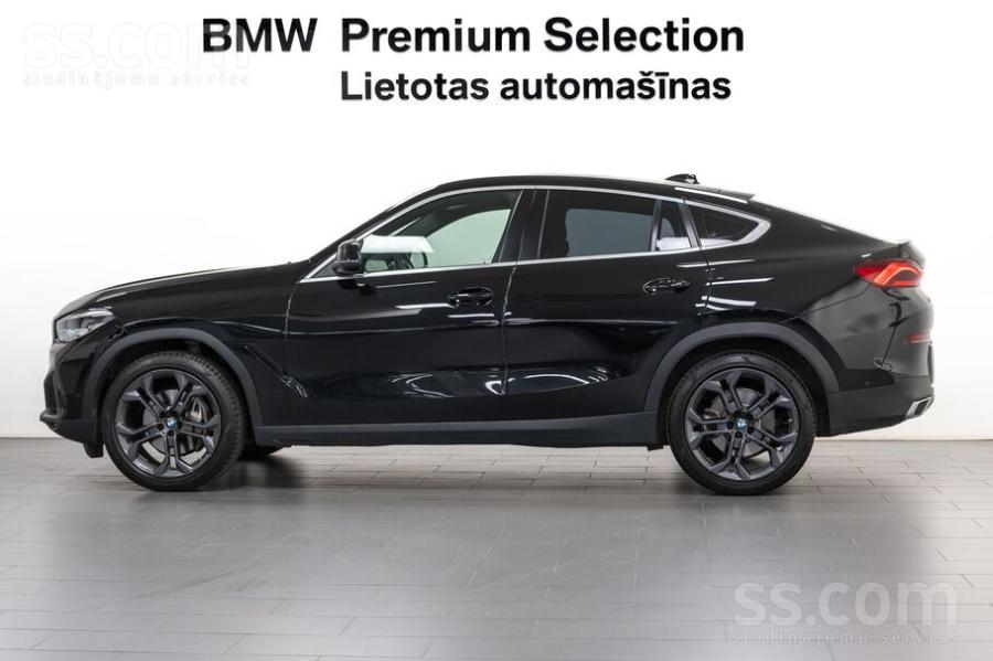 Melns BMW X6 2022 Rīga, ar dzinēja tilpumu 3.00 L un nobraukumu 54 tūkst. km par 49900 €, foto 9 vietnē AUTOMOTO.COM.LV