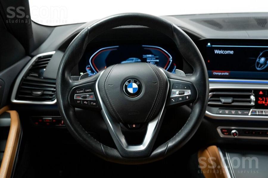 Melns BMW X6 2022 Rīga, ar dzinēja tilpumu 3.00 L un nobraukumu 54 tūkst. km par 49900 €, foto 11 vietnē AUTOMOTO.COM.LV