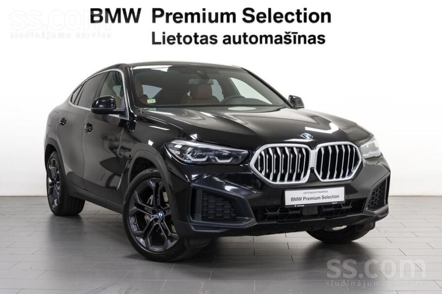 Melns BMW X6 2022 Rīga, ar dzinēja tilpumu 3.00 L un nobraukumu 54 tūkst. km par 49900 €, foto 15 vietnē AUTOMOTO.COM.LV
